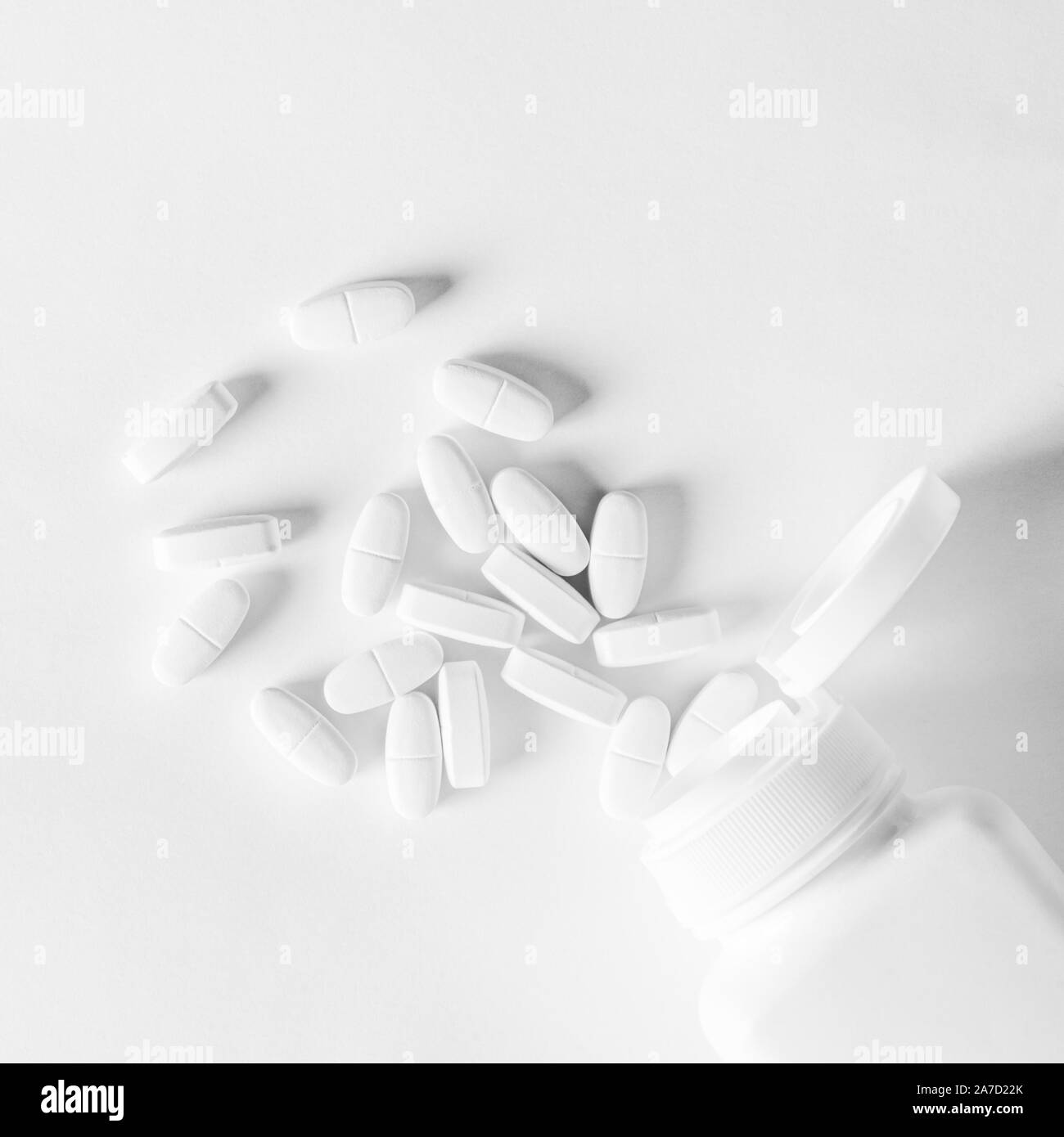 Empty tablets Black and White Stock Photos & Images - Alamy