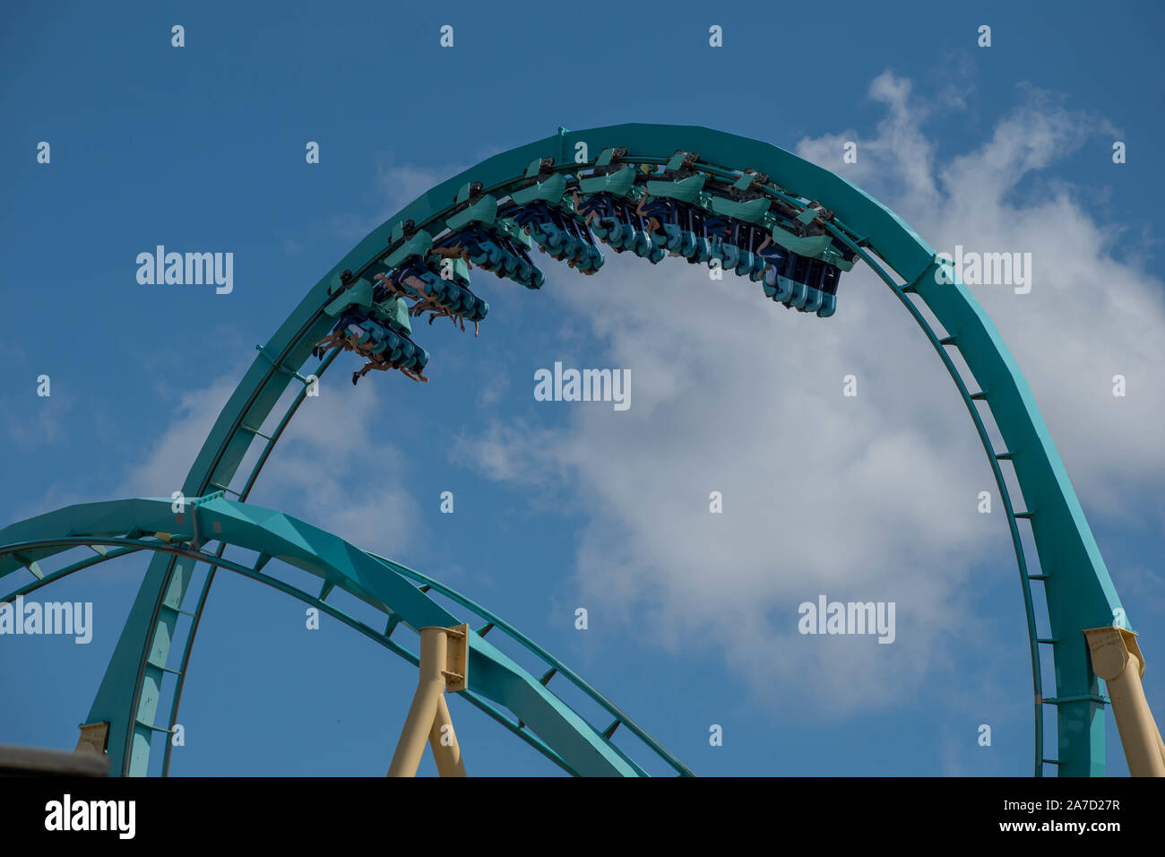Kraken roller coaster hi-res stock photography and images - Alamy