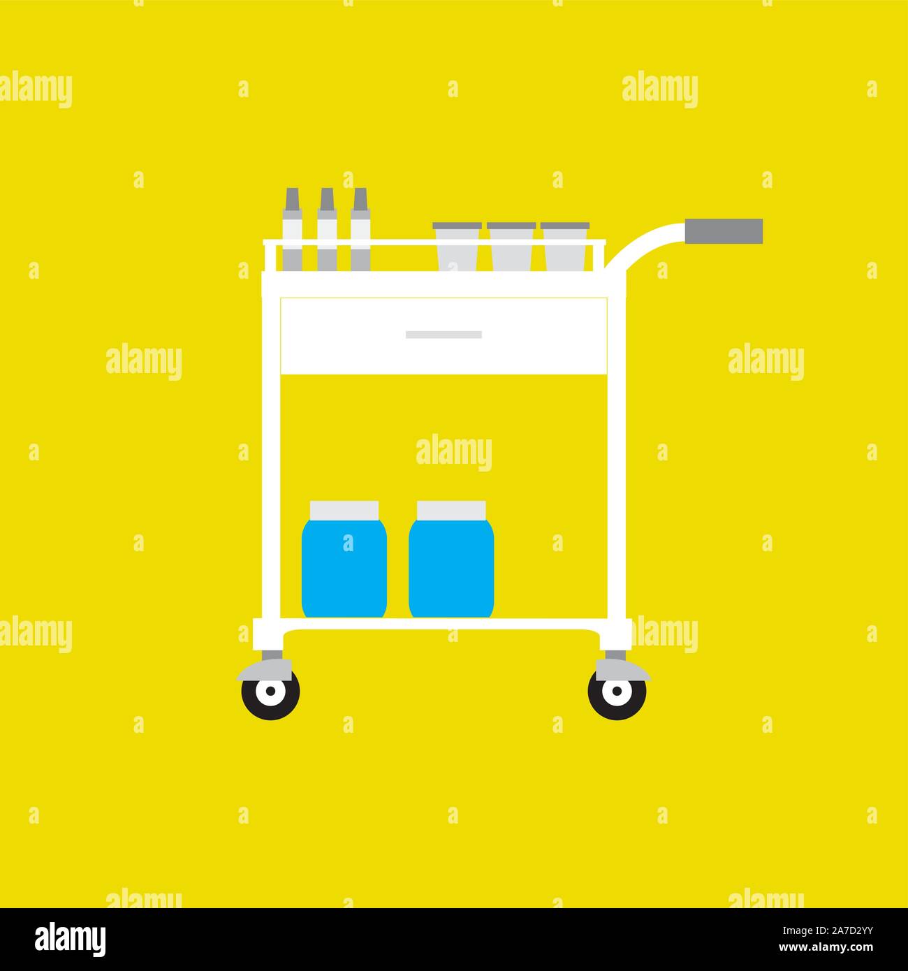 Paramedic cart Stock Vector Images - Alamy