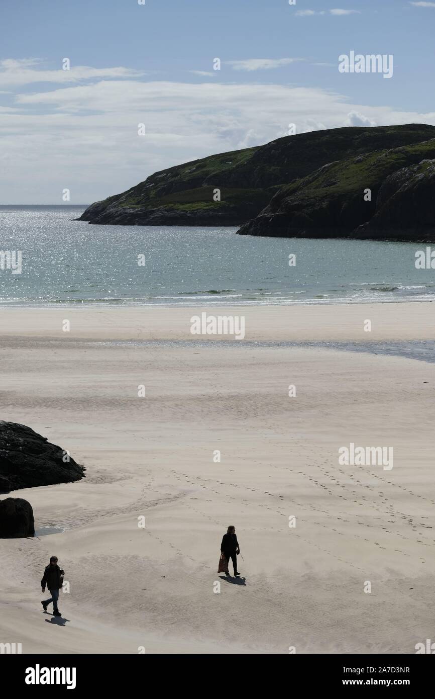 Polin Beach, Sutherland, Scotland Stock Photo - Alamy