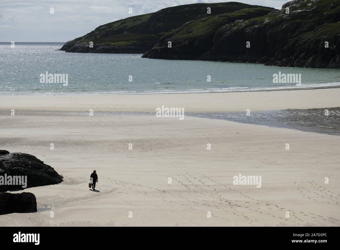Polin Beach, Sutherland, Scotland Stock Photo - Alamy