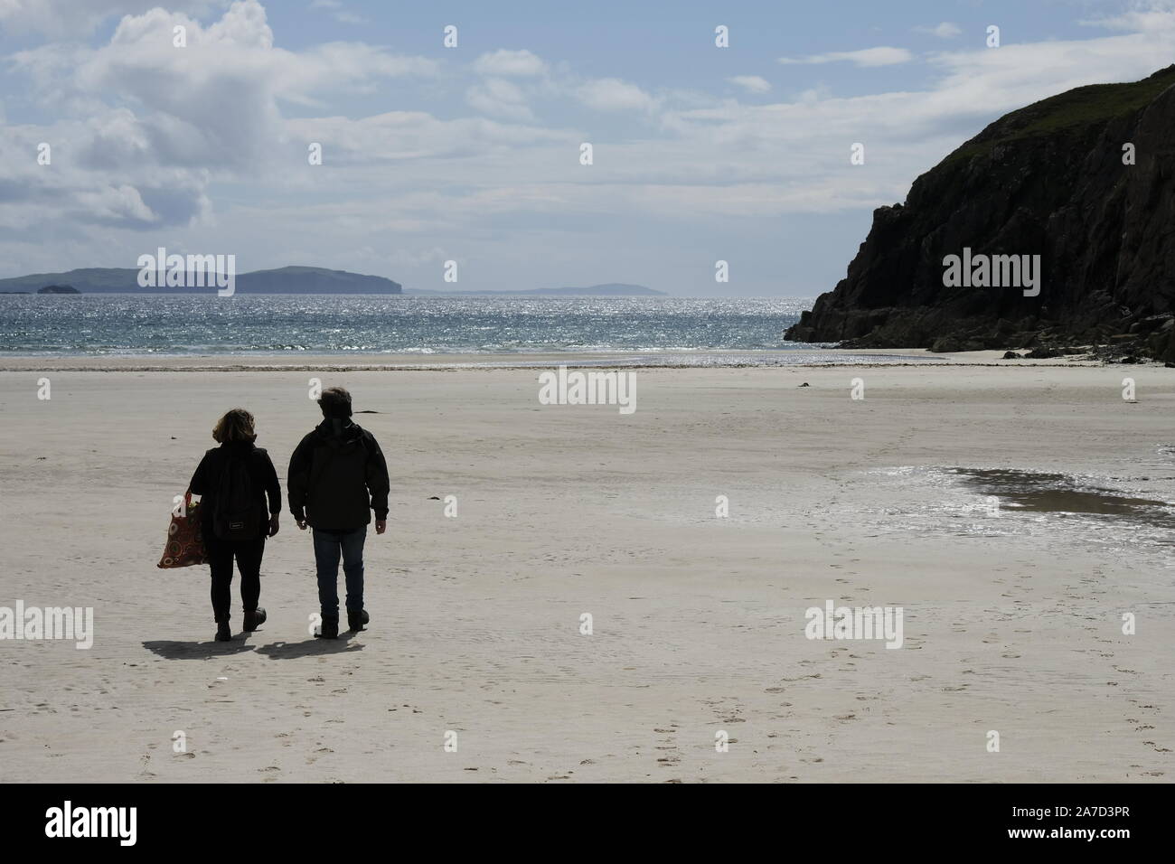 Polin Beach, Sutherland, Scotland Stock Photo - Alamy