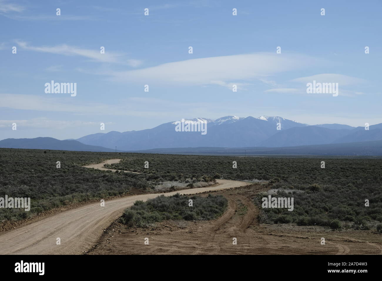 New mexico highway landscape hi-res stock photography and images - Alamy
