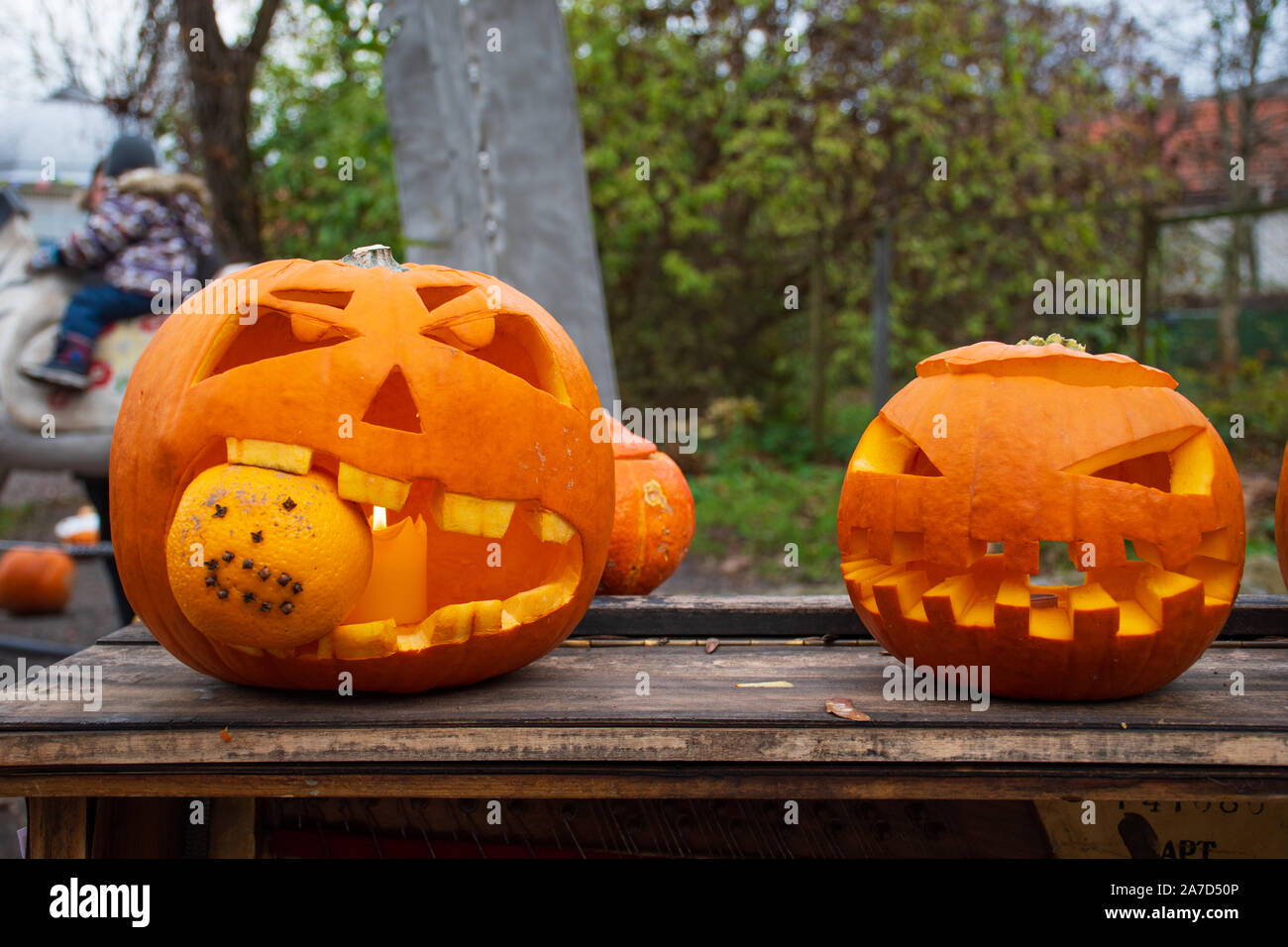 Funny Halloween Pumpkin Designs