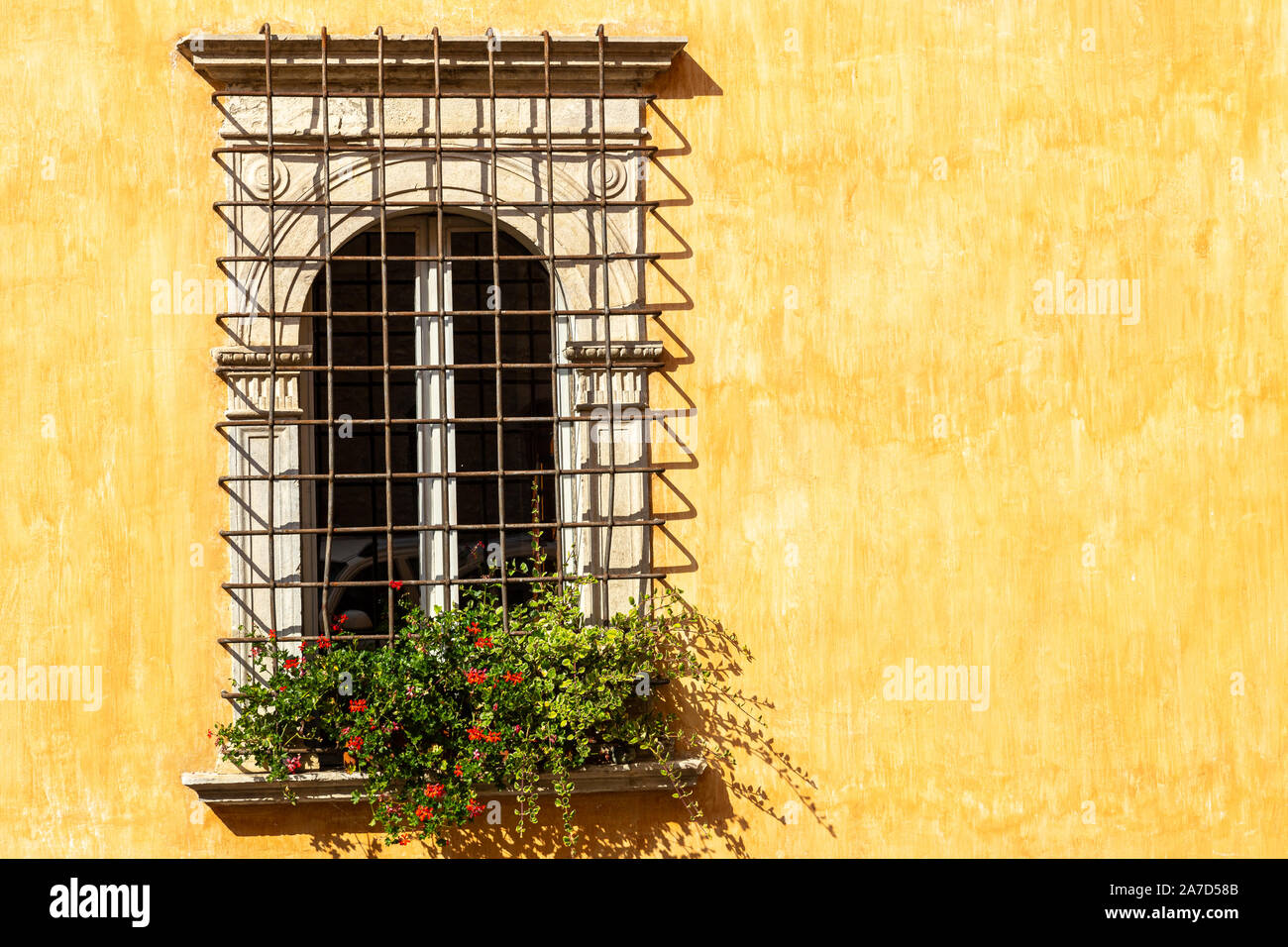 windows in the facades of ancient medieval houses Stock Photo - Alamy