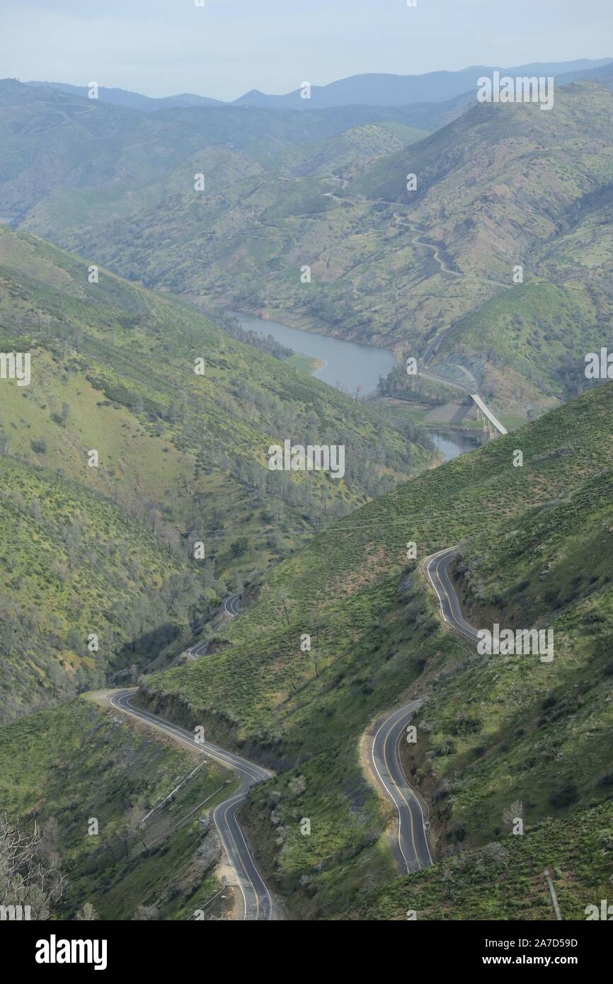 Winding river valley spring hi-res stock photography and images - Alamy