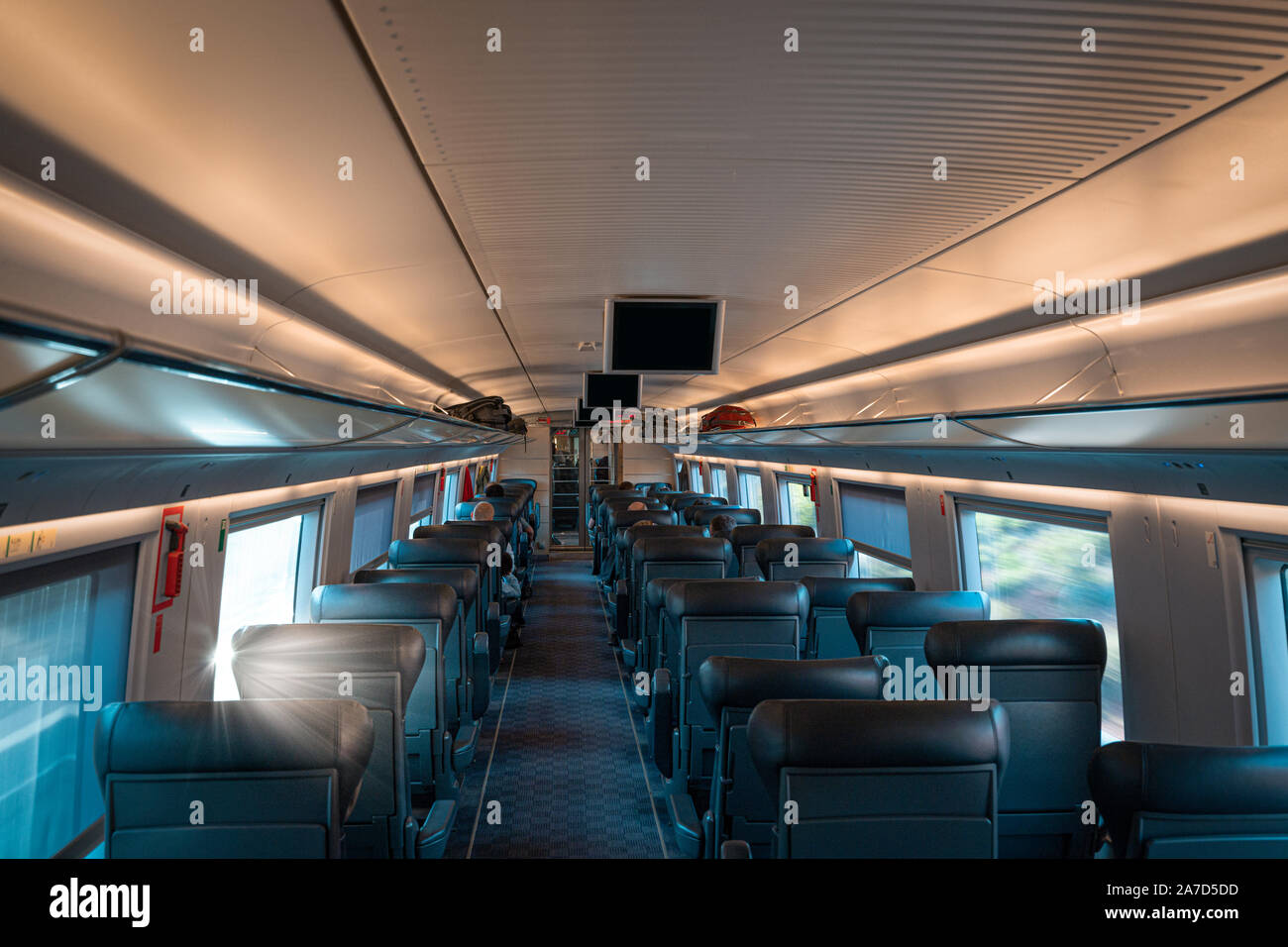 Inside train compartment hi-res stock photography and images - Alamy