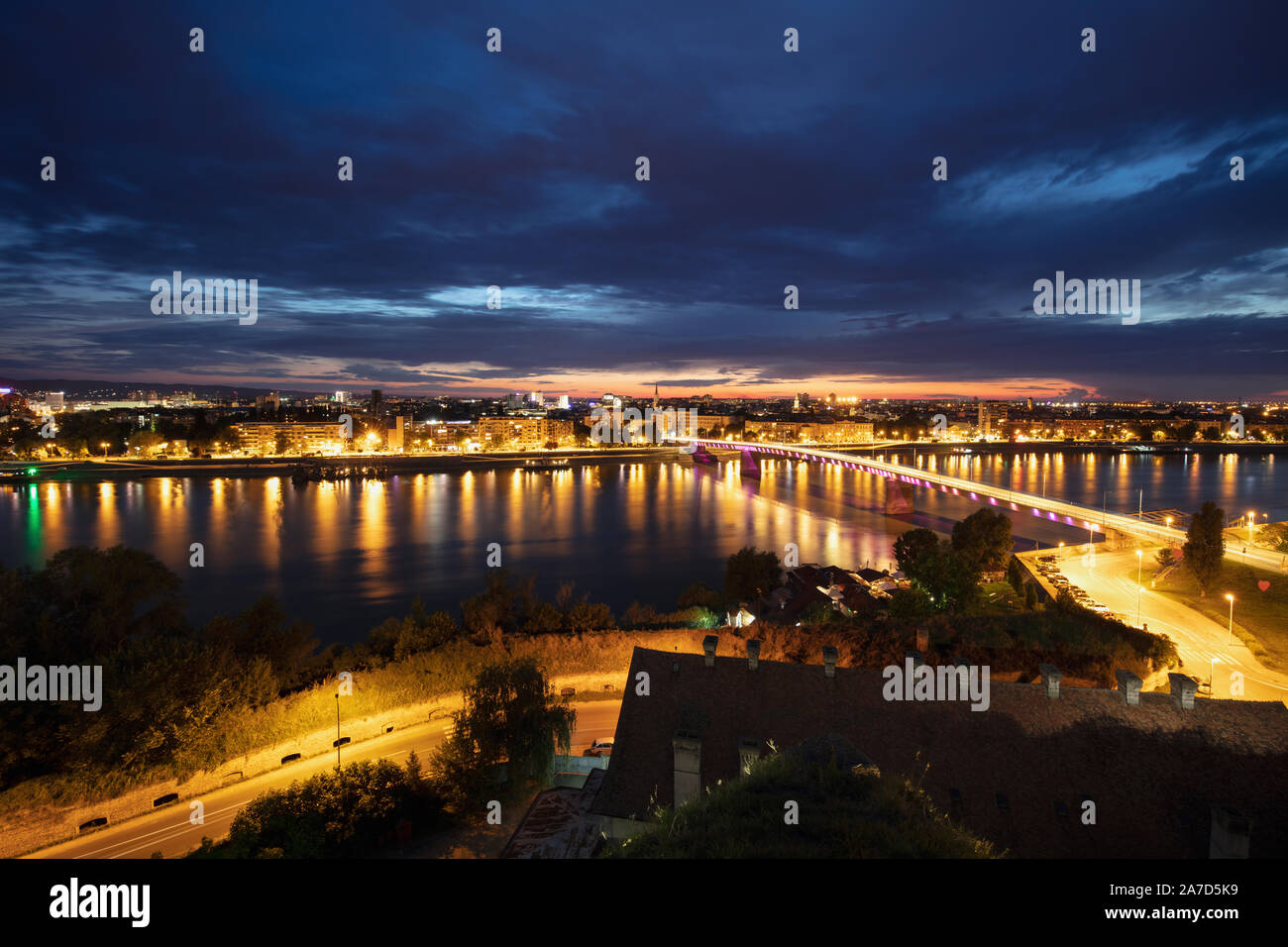 Novi sad evening skyline hi-res stock photography and images - Alamy