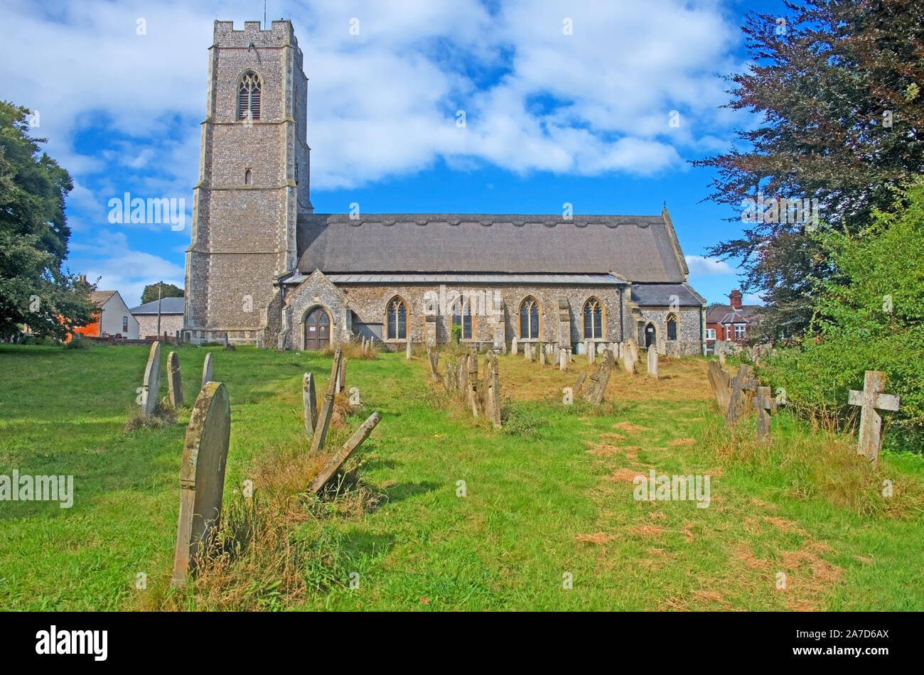 Coltishall Norfolk St John the Baptist Thatched Church East Anglia ...
