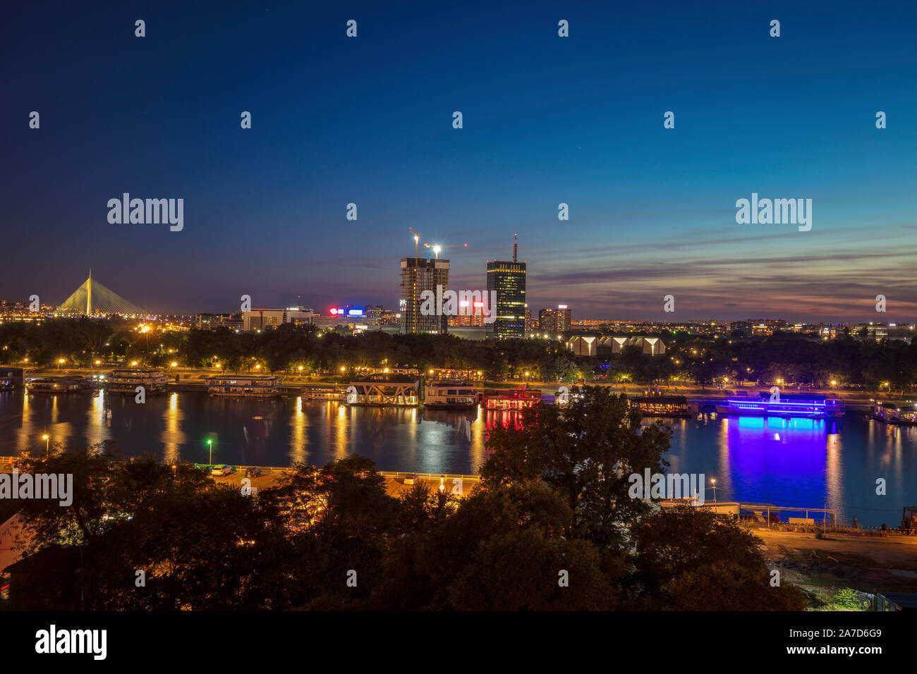 Architecture of Belgrade. Belgrade, Belgrade, Serbia Stock Photo - Alamy
