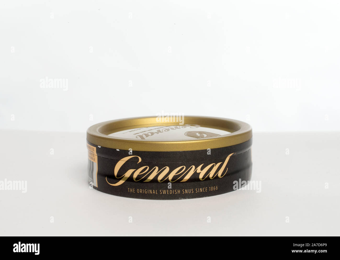 General loose snuff a snuff from Swedish Match.Photo Jeppe Gustafsson ...