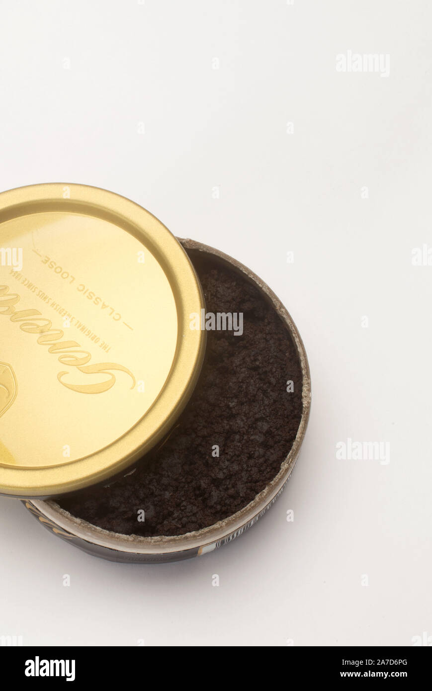 General loose snuff a snuff from Swedish Match.Photo Jeppe Gustafsson ...