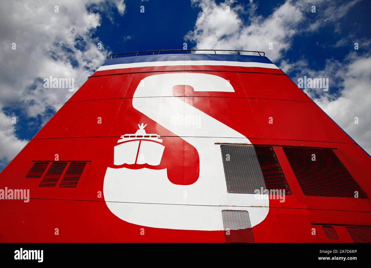 Stena Line's ship M / S Stena Nautica, which runs between Varberg ...