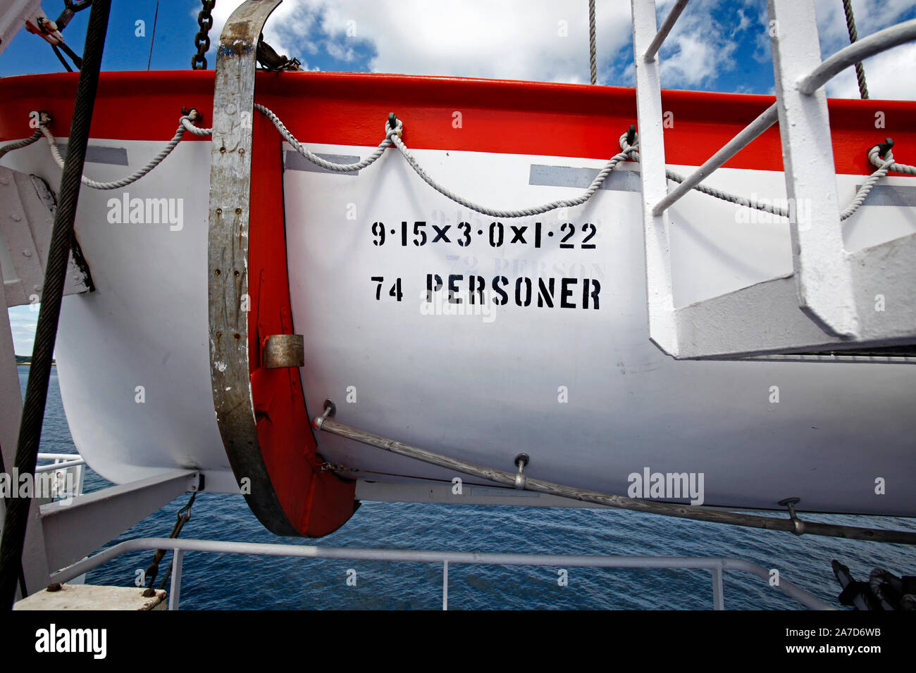 Stena Line's ship M / S Stena Nautica, which runs between Varberg ...