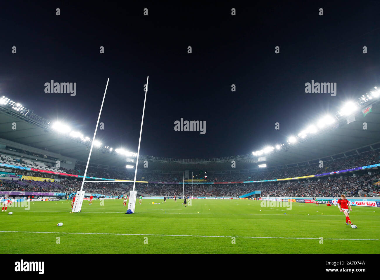 Tokyo, Japan. 1st Nov, 2019. General view Rugby : 2019 Rugby World Cup ...