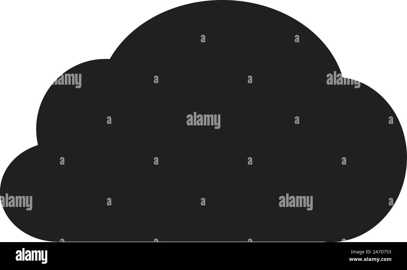 cloud icon on white background. cloud icon for your web site design ...