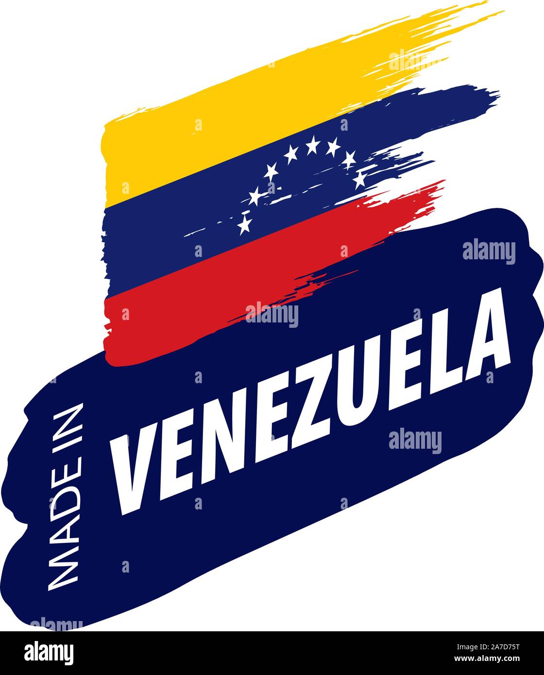 Made in venezuela on Stock Vector Images - Alamy