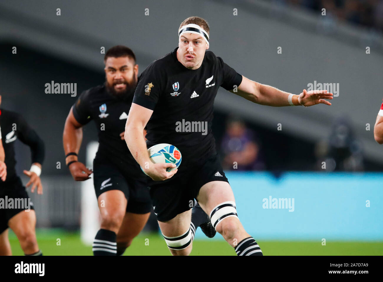 Tokyo, Japan. 1st Nov, 2019. Brodie Retallick (NZL) Rugby : 2019 Rugby ...