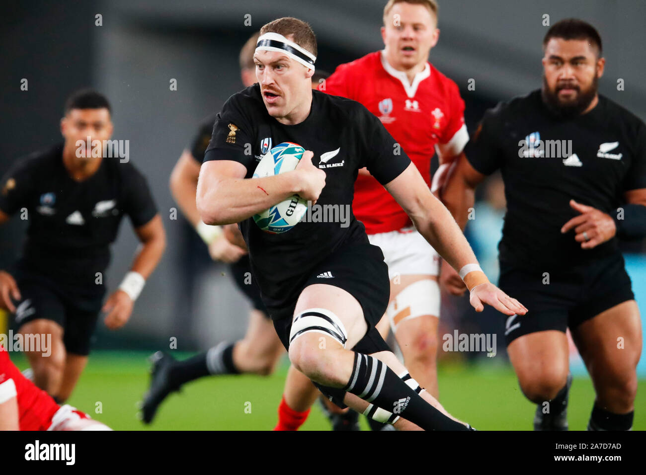 Tokyo, Japan. 1st Nov, 2019. Brodie Retallick (NZL) Rugby : 2019 Rugby ...