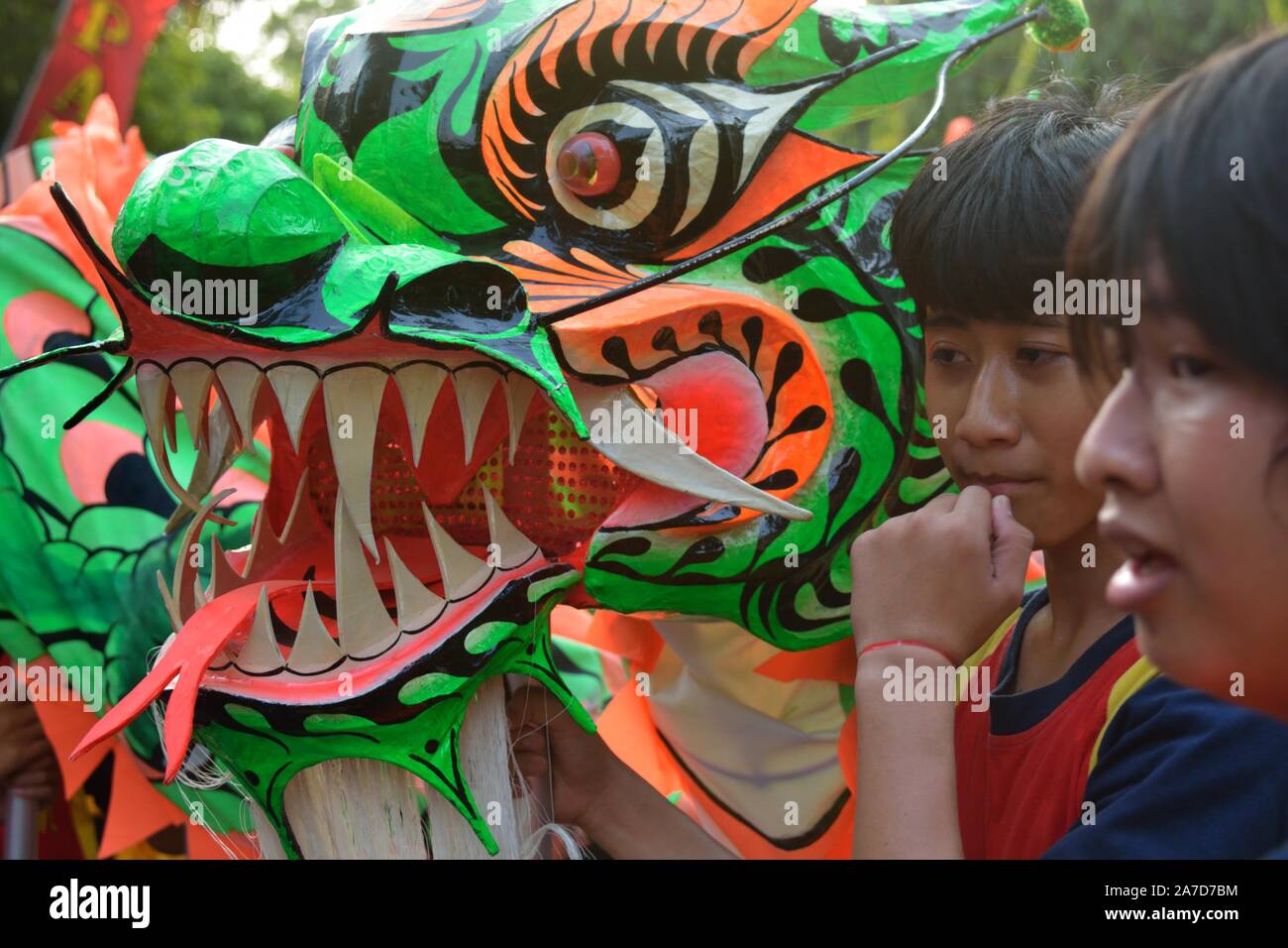 traditional festival barongan Stock Photo - Alamy