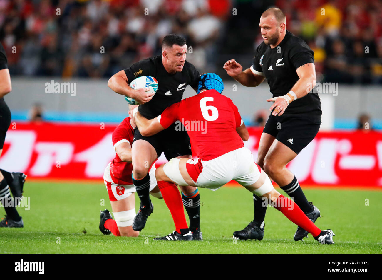 Tokyo, Japan. 1st Nov, 2019. Ryan Crotty (NZL) Rugby : 2019 Rugby World ...
