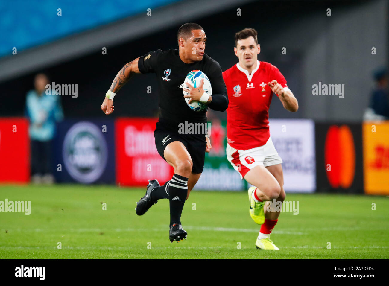 Tokyo, Japan. 1st Nov, 2019. Aaron Smith (NZL) Rugby : 2019 Rugby World ...