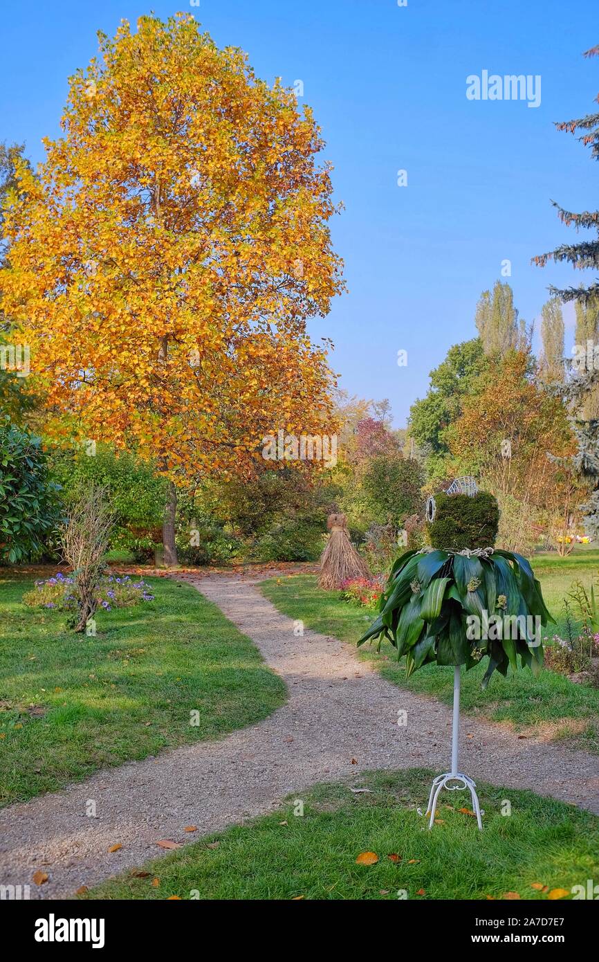 This image was taken in the botanical garden in Bucharest, Romania ...