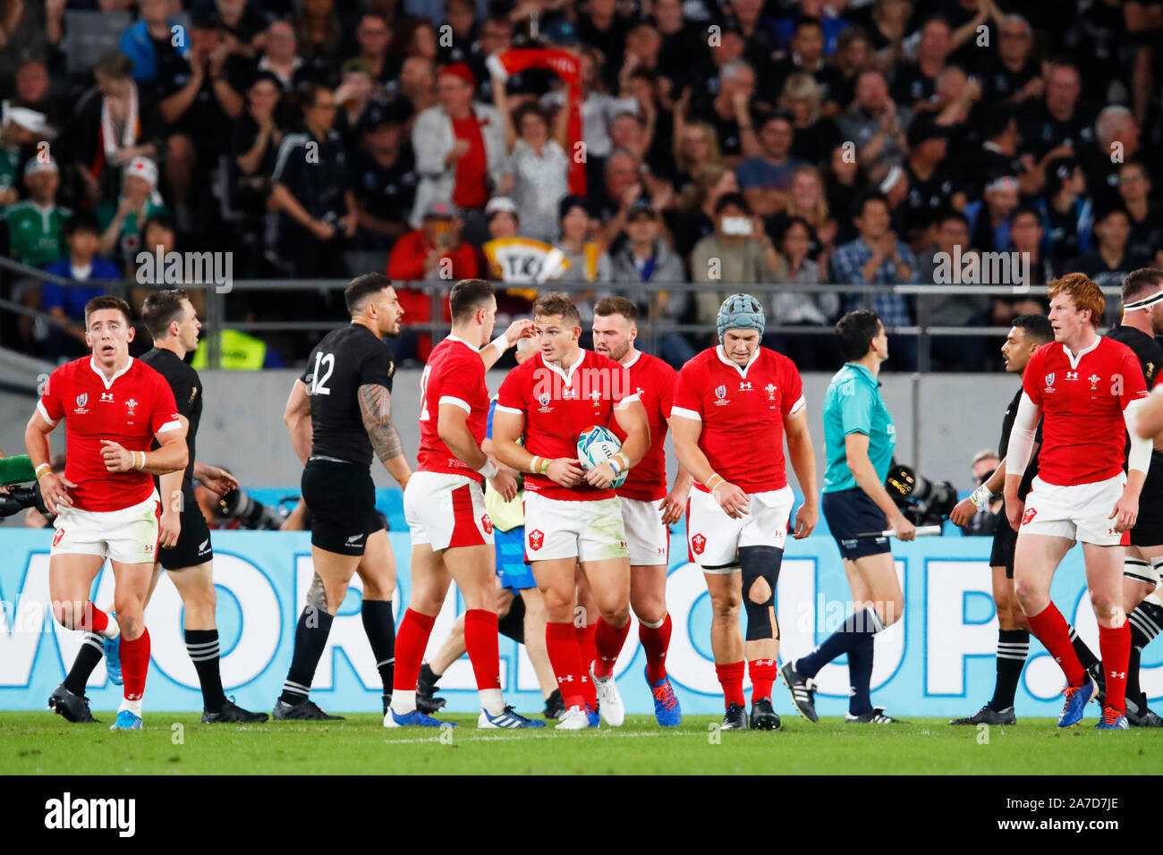 Tokyo, Japan. 1st Nov, 2019. Wales team group (WAL) Rugby : 2019 Rugby ...