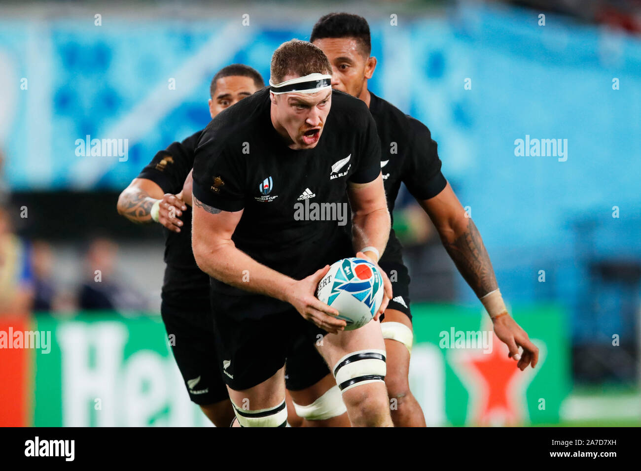 Tokyo, Japan. 1st Nov, 2019. Brodie Retallick (NZL) Rugby : 2019 Rugby ...