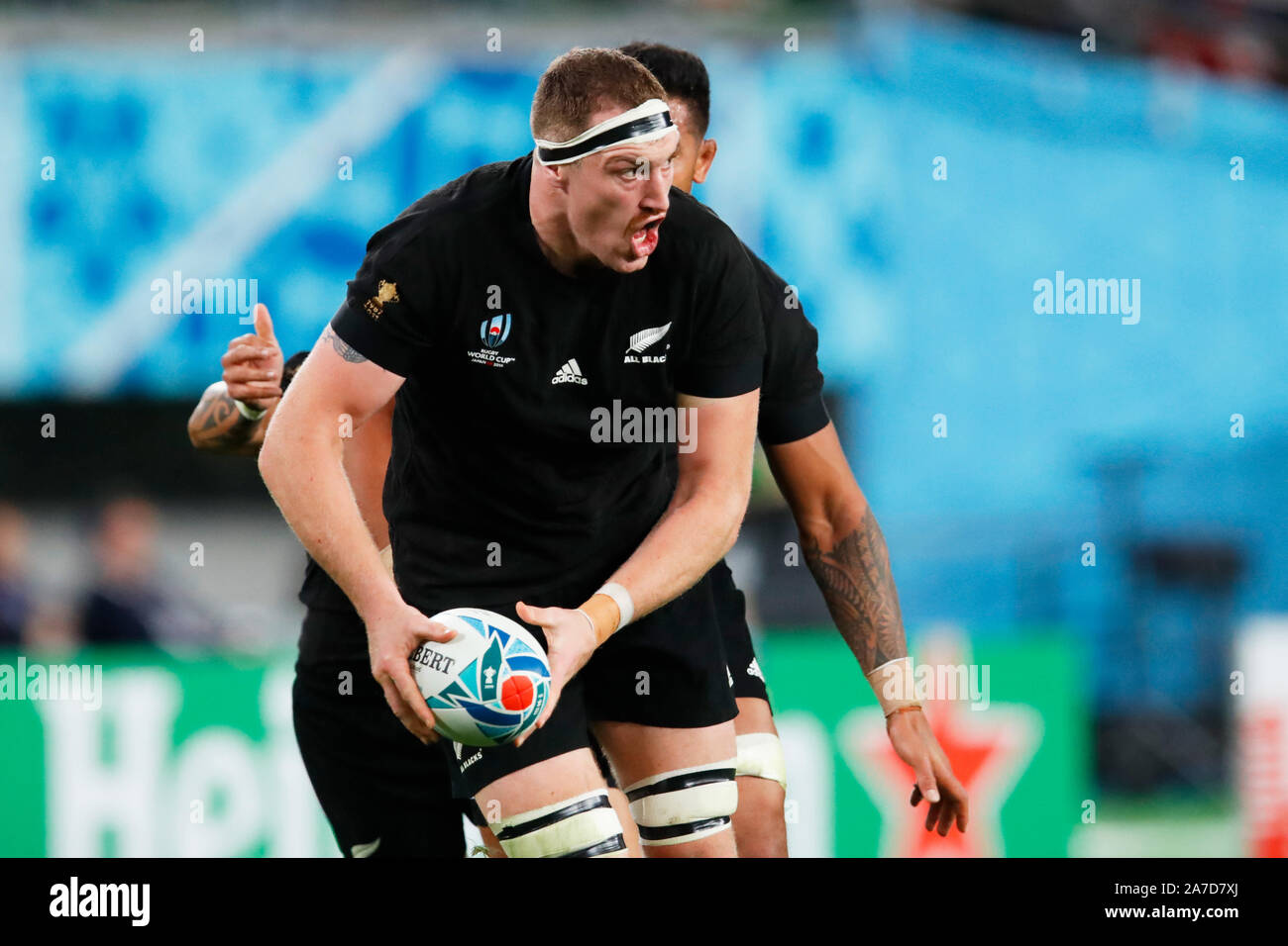 Tokyo, Japan. 1st Nov, 2019. Brodie Retallick (NZL) Rugby : 2019 Rugby ...