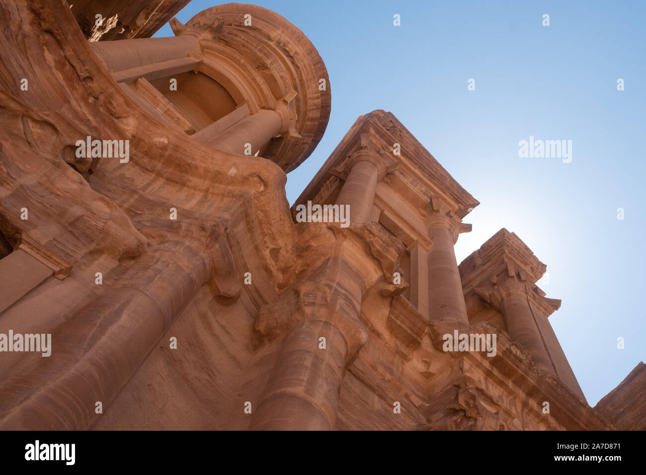 The Monastery, Petra's largest monument, in Jordan Stock Photo - Alamy
