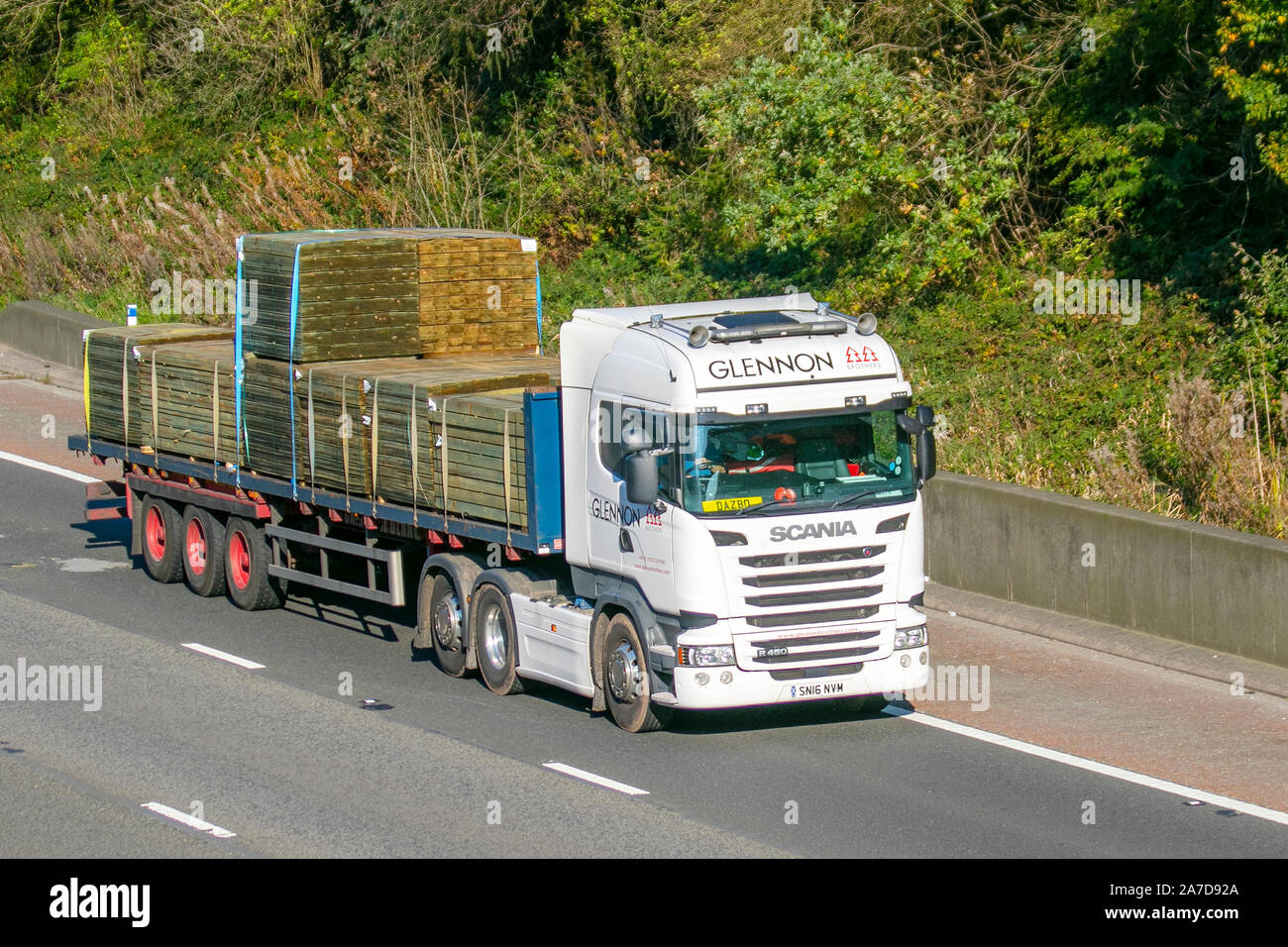 Glennon Brothers Timber Ltd; Haulage delivery trucks, lorry ...