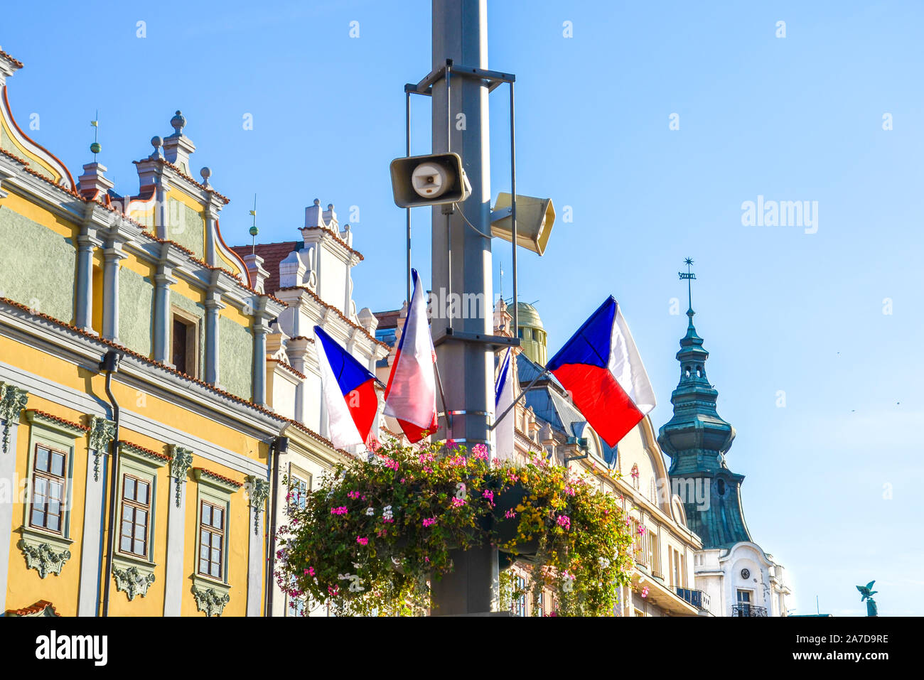 The flag of bohemia hi-res stock photography and images - Alamy