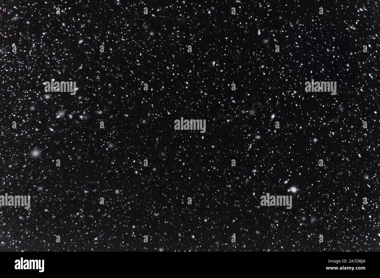 texture background falling snow against the night sky. winter Stock ...