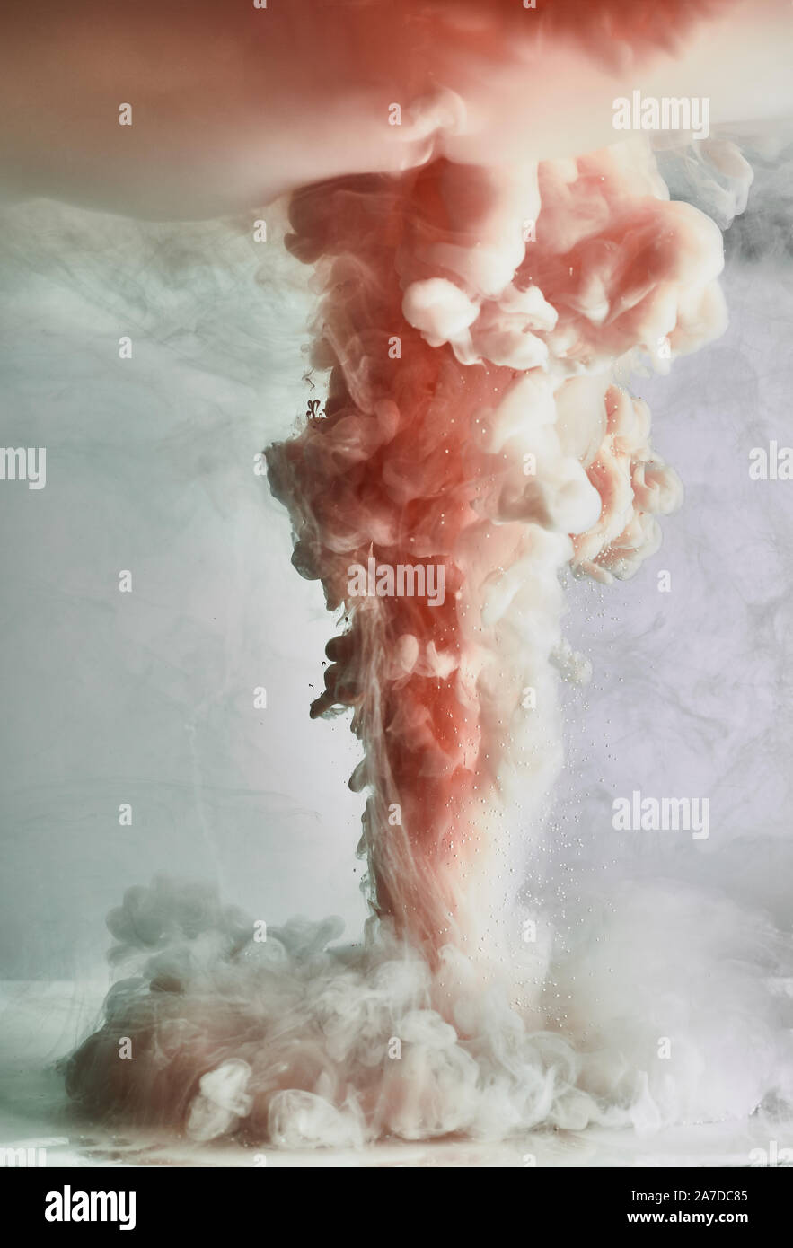 Colors dropped into liquid and photographed while in motion Stock Photo ...