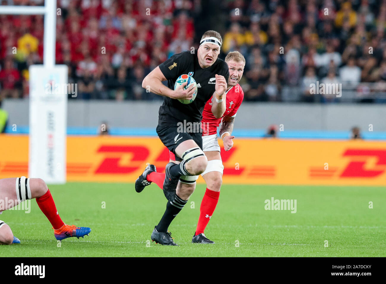 Brodie Retallick of New Zealand during the 2019 Rugby World Cup Bronze ...