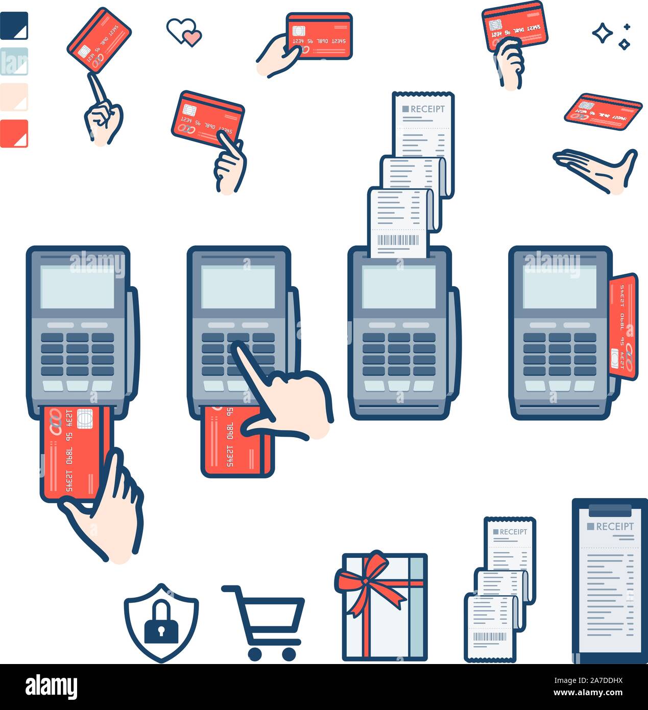 Edit card reader Stock Vector Images - Alamy