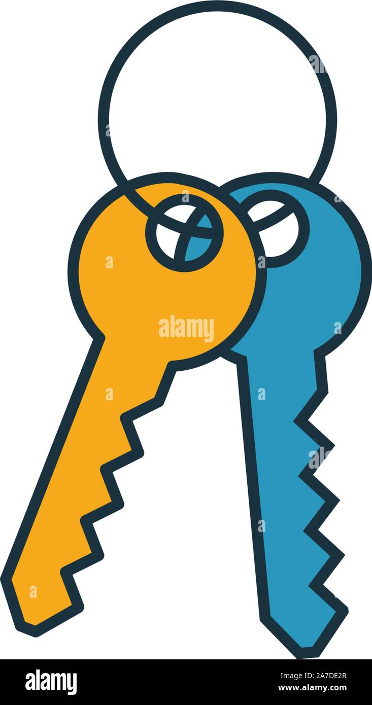 Keys icon. Simple element from real estate icons collection. Creative ...
