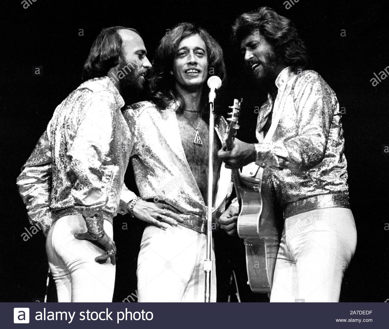 Barry Gibb Black and White Stock Photos & Images - Alamy