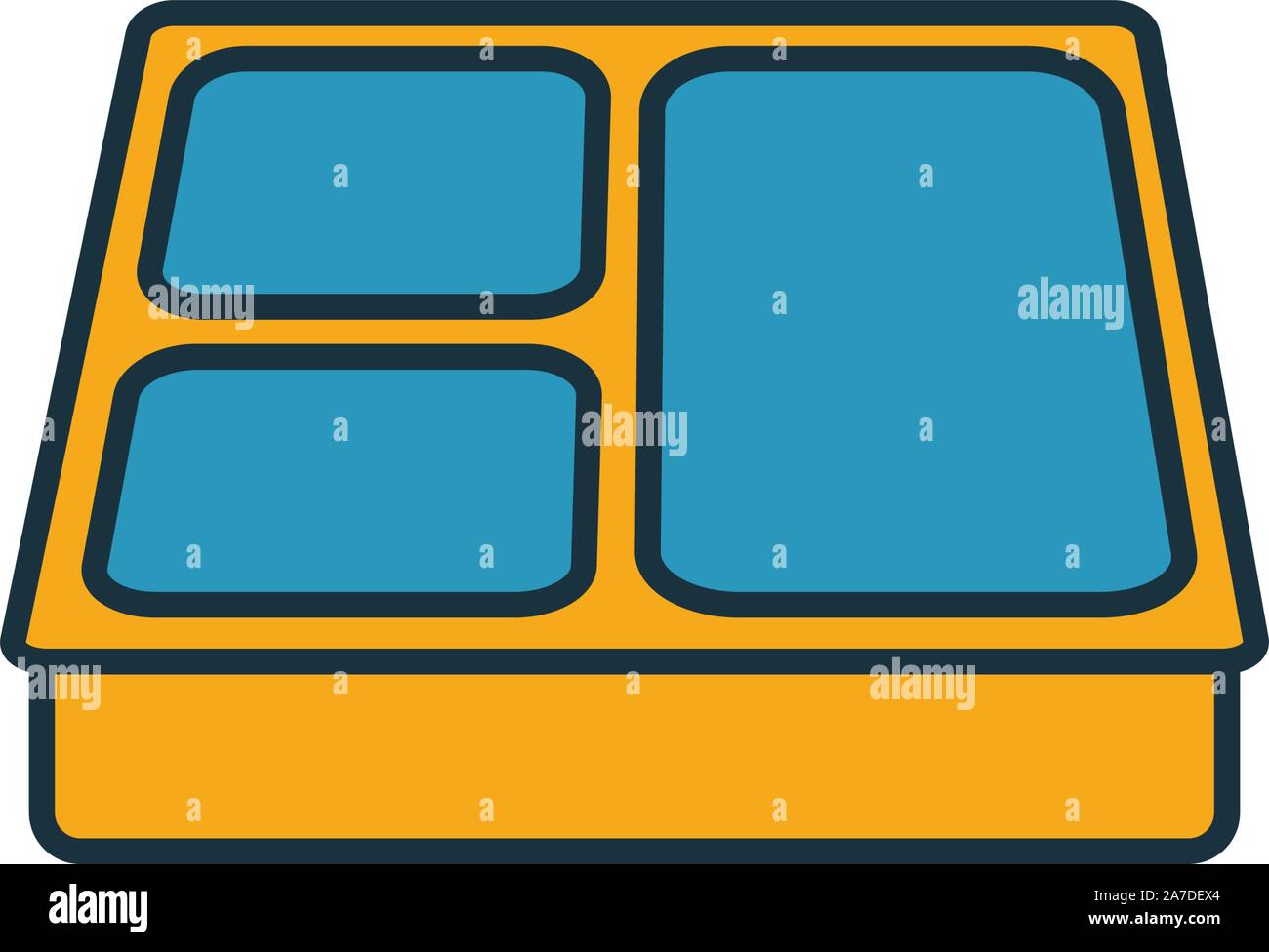 Lunch Box icon. Simple element from school icons collection. Creative ...