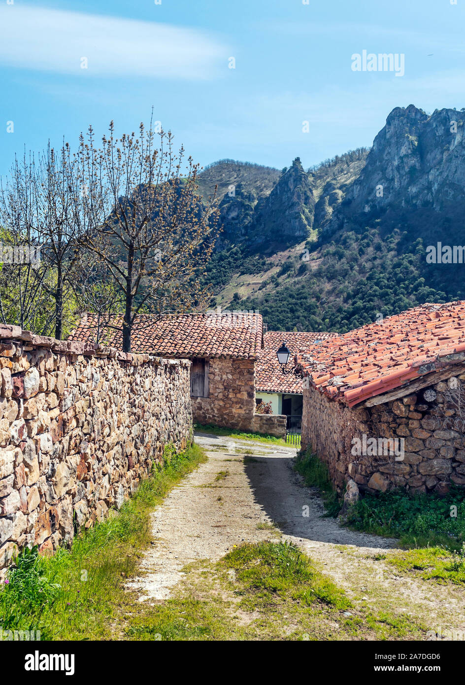 Mogrovejo and picos de europa cantabria hi-res stock photography and ...