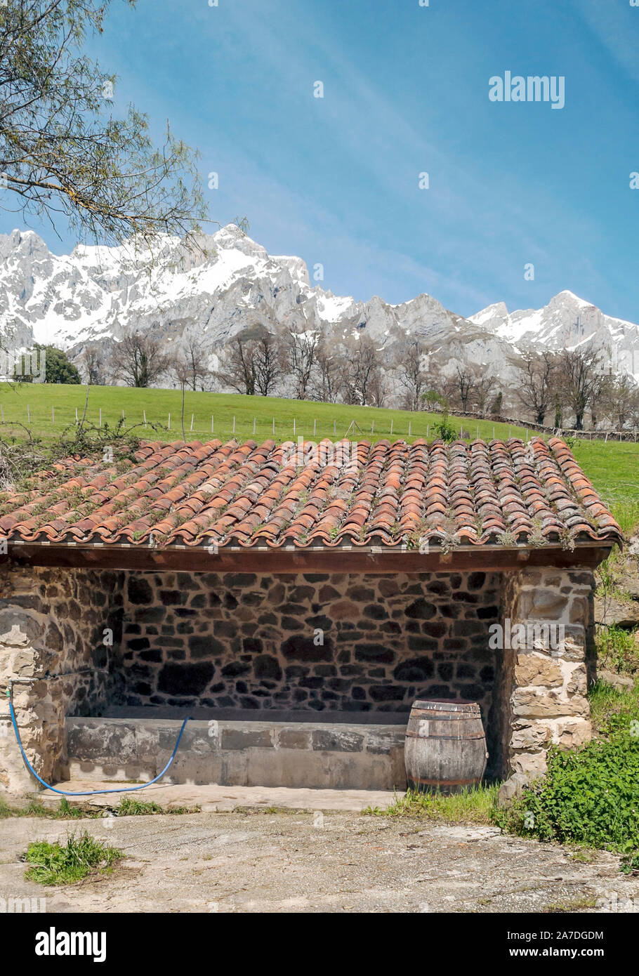 Mogrovejo and picos de europa cantabria hi-res stock photography and ...