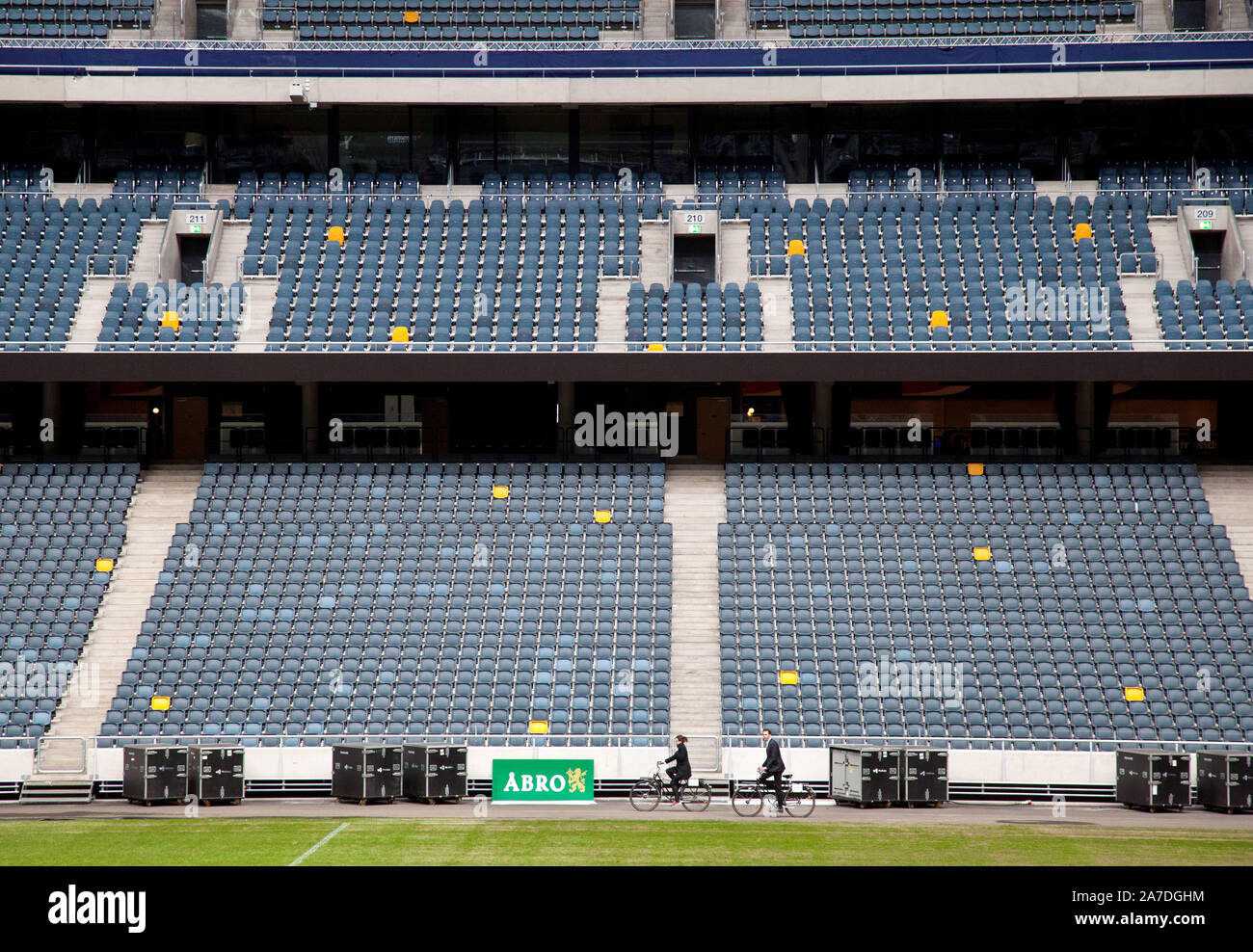 Interior picture at Friends arena, Stockholm, Sweden.Photo Jeppe ...