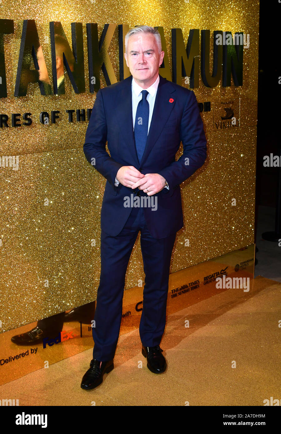 Huw Edwards during the Tutankhamun Treasures Of The Golden Pharaoh ...