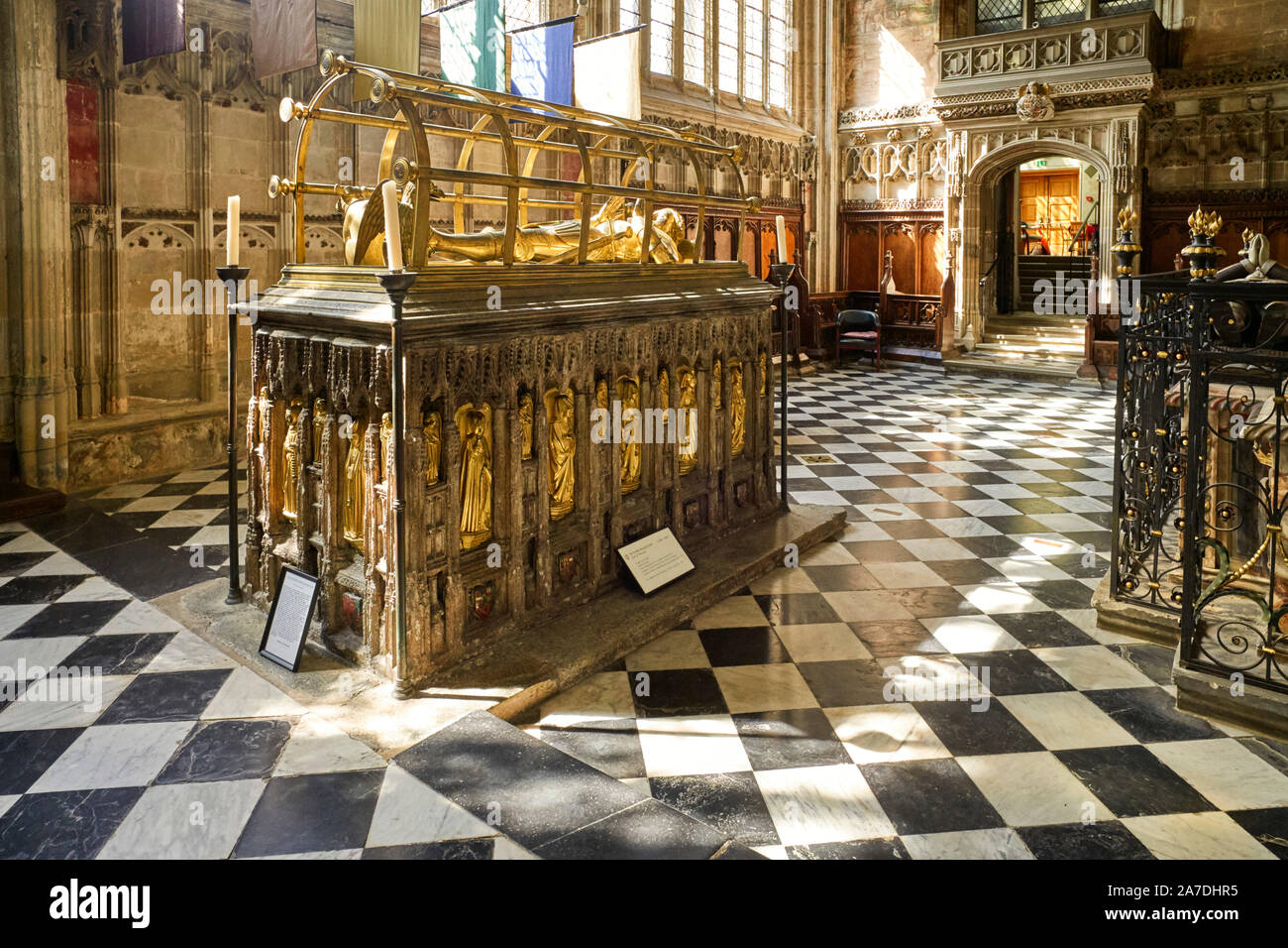 The bronze and gilded tomb of Richard Beauchamp Earl of Warwick in St ... The bronze and gilded tomb of Richard Beauchamp Earl of Warwick in St ...
