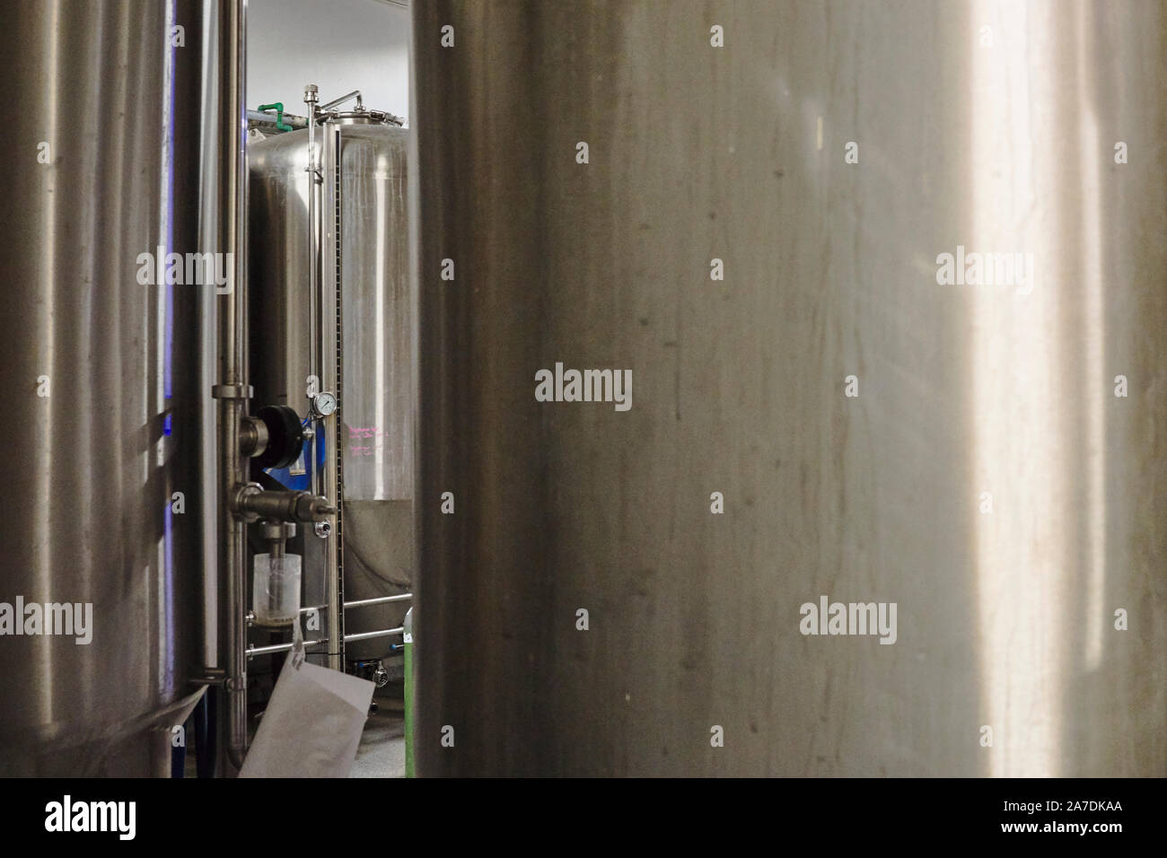 Ægisgarður, craft beer factory in Reykjavik, Icleand, views over the ...
