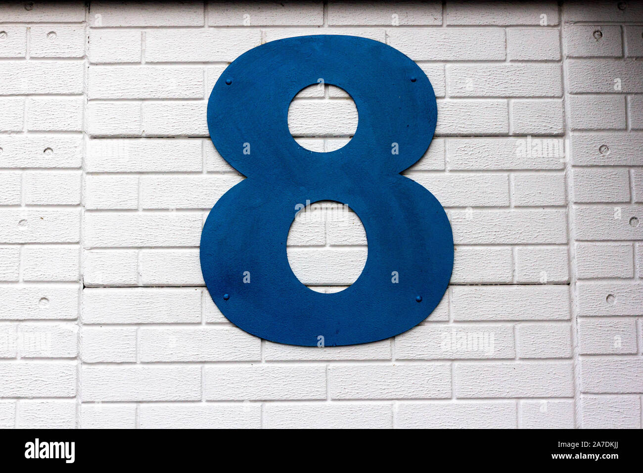 Bold white numerals hi-res stock photography and images - Alamy