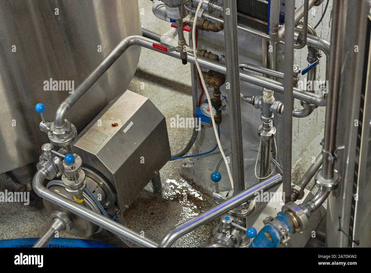 Ægisgarður, craft beer factory in Reykjavik, Icleand, views over the ...