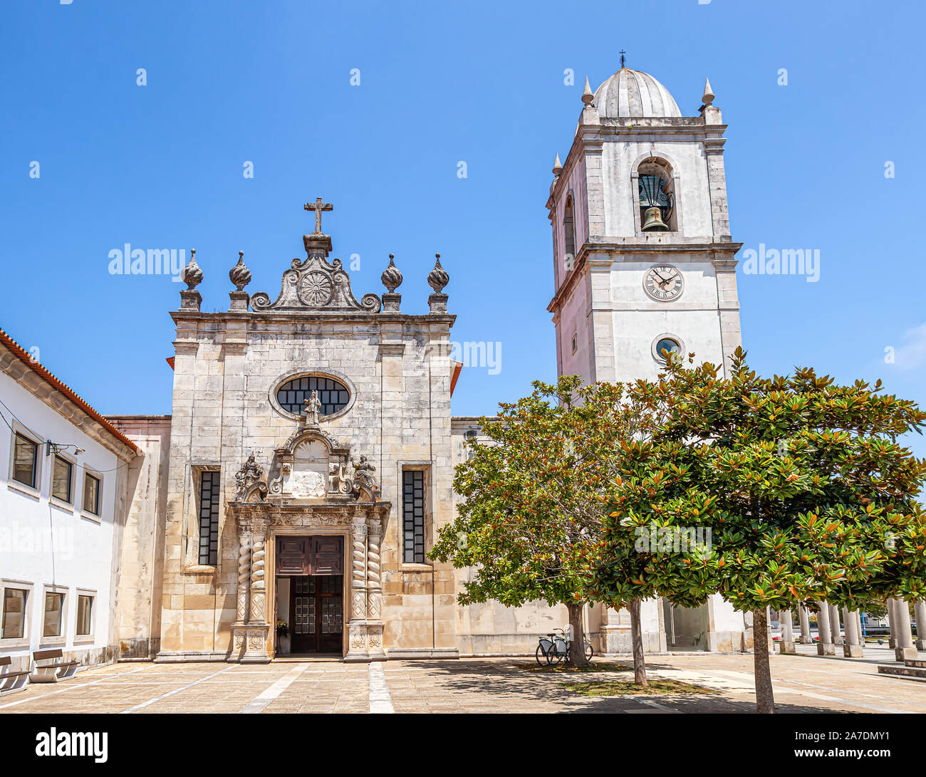 The Cathedral of Aveiro, also known as the Church of St. Dominic is a ...