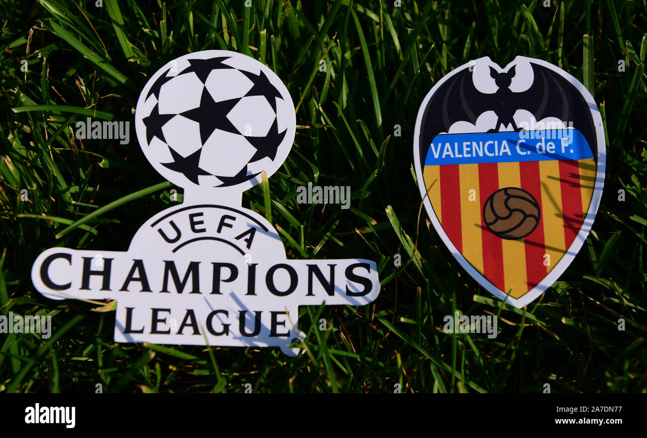 Valencia c f logo icon symbol hi-res stock photography and images - Alamy